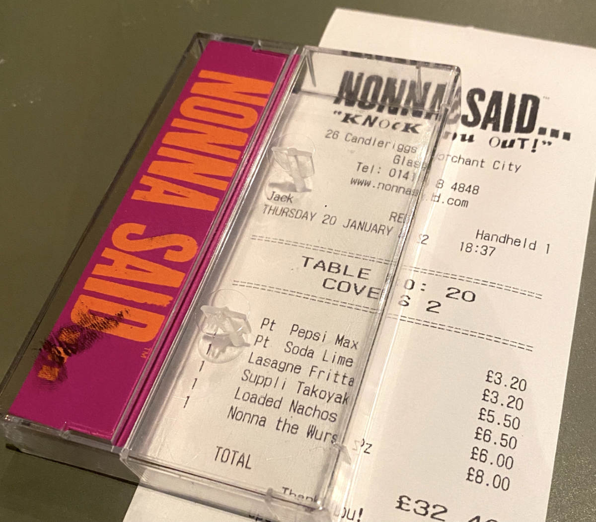 Review of Nonna Said, Glasgow - Glasgow Foodie - Glasgow Food Blog