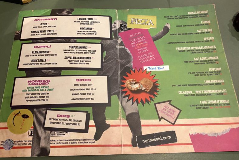 Review of Nonna Said, Glasgow - Glasgow Foodie - Glasgow Food Blog