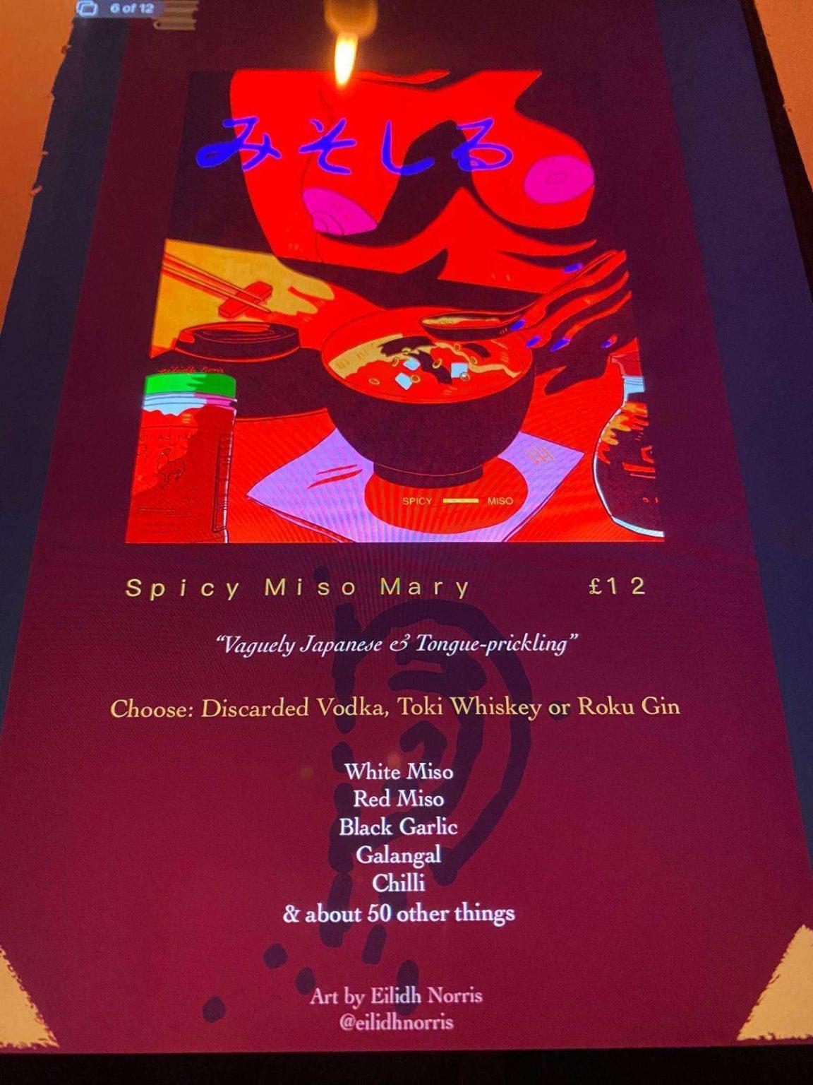 New Cocktail Menu at The Absent Ear - Glasgow Foodie - Glasgow Food Blog