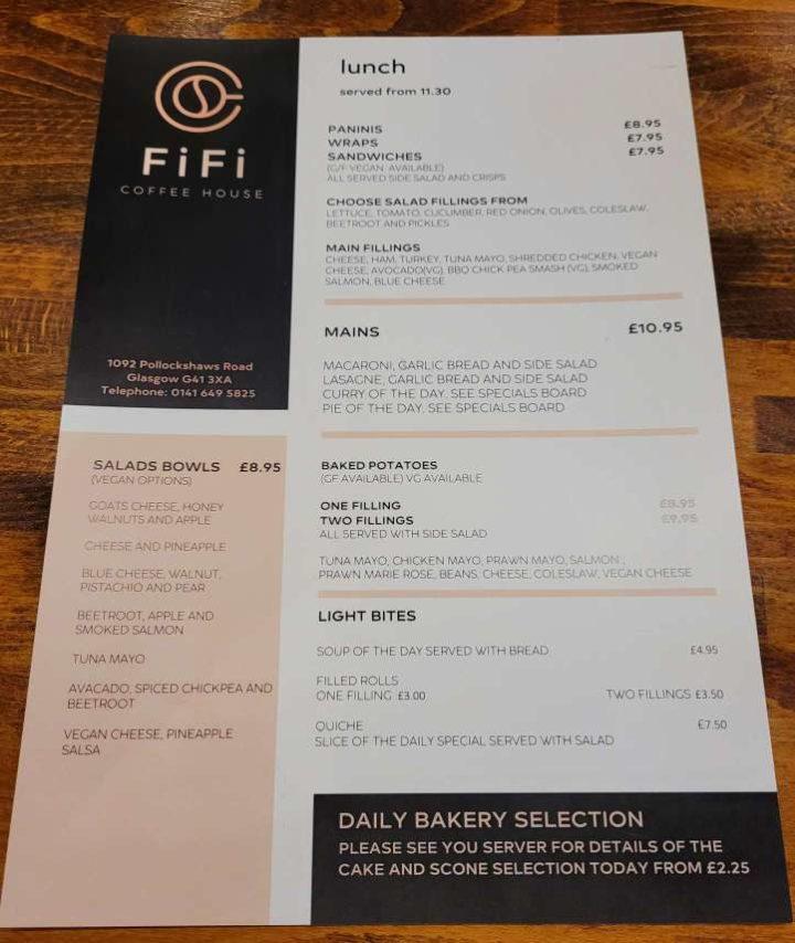 FiFi Coffee House Shawlands - Glasgow Foodie - Glasgow Food Blog