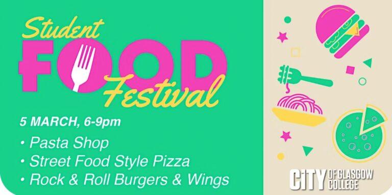 City of Glasgow College Student Food Festival - Glasgow Foodie ...